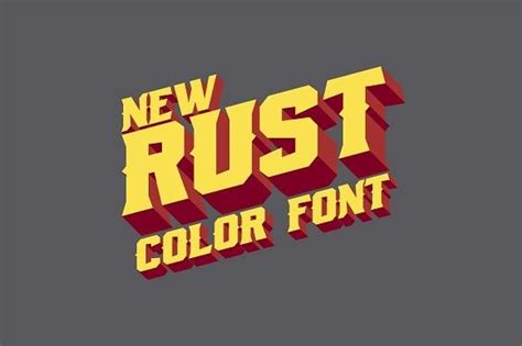Rust Font 74389 TemplateMonster