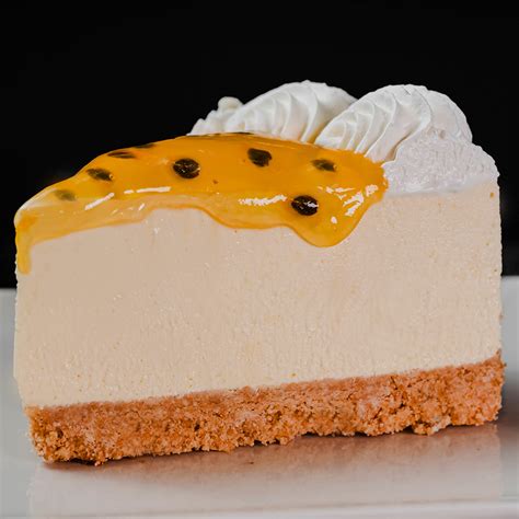 Cheesecake De Maracuya Porción Chifaperuanomadrid