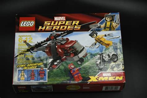 Xmen Wolverine Chopper Showdown 6866 Lego Marvel