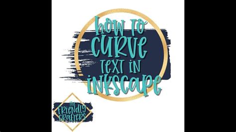 How To Curve Text In Inkscape Computer Help Text Learning