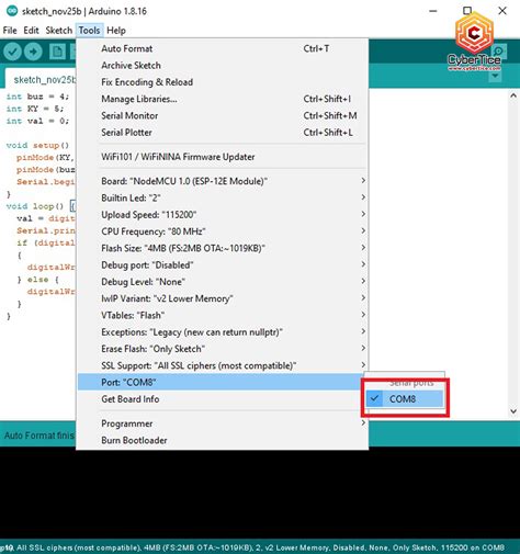 สอนใช้งาน Esp8266 Ky 020 เซ็นเซอร์ตรวจจับการเอียง Tilt Switch Module