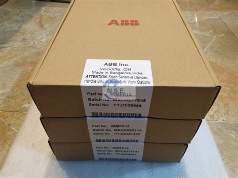 Bailey Plc Spare Parts Abb Immfp12 Multi Function Processor Module Powerful Controller