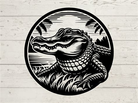 Alligator Svg Alligator Png Crocodile Svg Crocodile Png Cut File