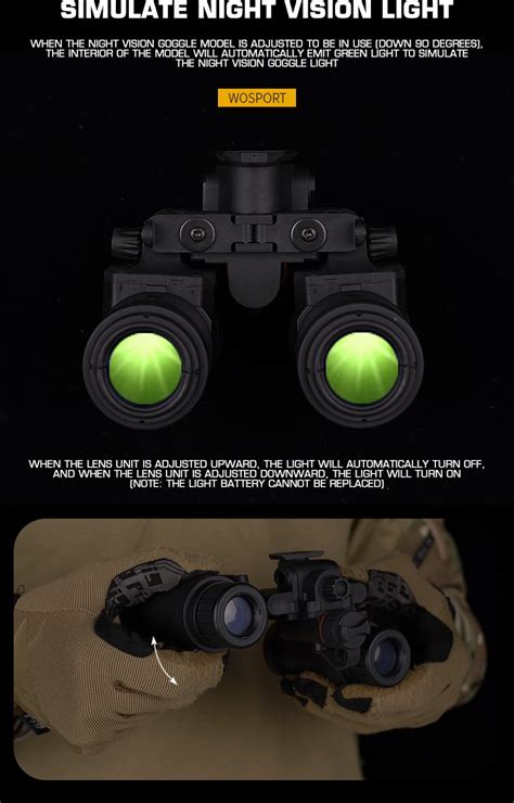 An Pvs31 Binocular Night Vision Model Guangdong Wosport Outdoor Gear Co Limited