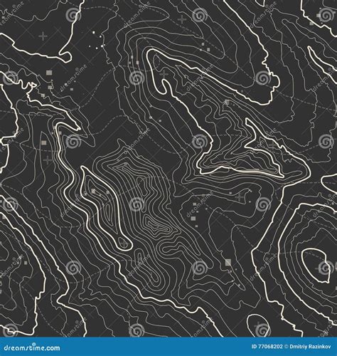 Topographic Map Background Concept With Space For Your Copy Topography
