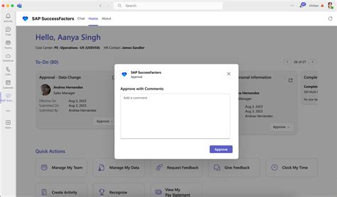 Microsoft Teams Integration With Successfactors Sap Community