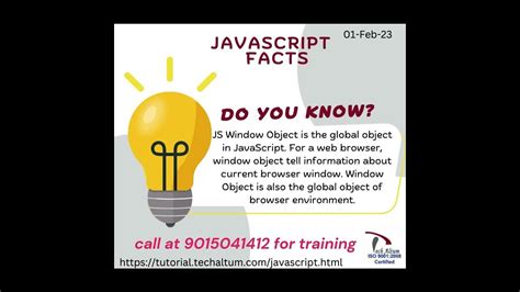 Tech Altum Javascript Facts 1 Feb To 15 Feb Interview Preparation Youtube