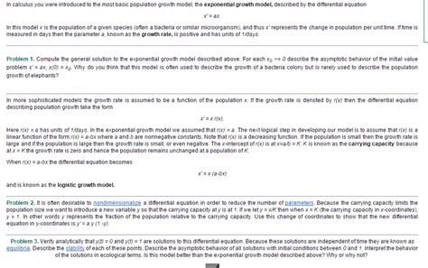 Solved In Calculus You Were Introduced To The Most Basic