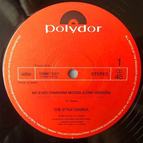 Yahooオークション 美品 12インチ The Style Council スタイル・カ