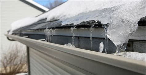 How To Safely Thaw A Frozen Gutter Renovations Roofing