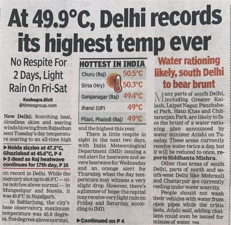 Mudit Srivastava On Linkedin Extreme Heat ‼️ Is 49 50 Degrees C The