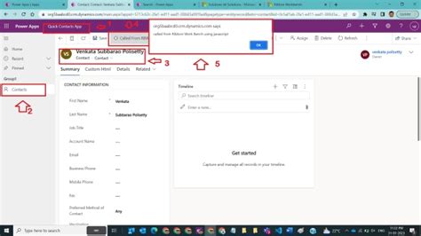 back to basics 70 run javascript from ribbon workbench in dynamics