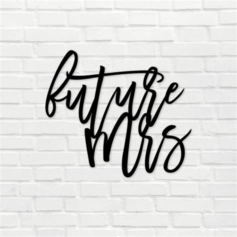 Future Mrs Sign Bridal Shower Wood Letters Party Backdrop Sign Wedding Shower Decoration