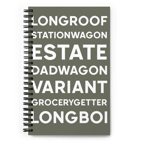 Wagon Jargon Notebook Dada Workshop