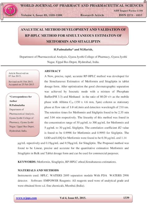 pdf analytical method development and validation analytical