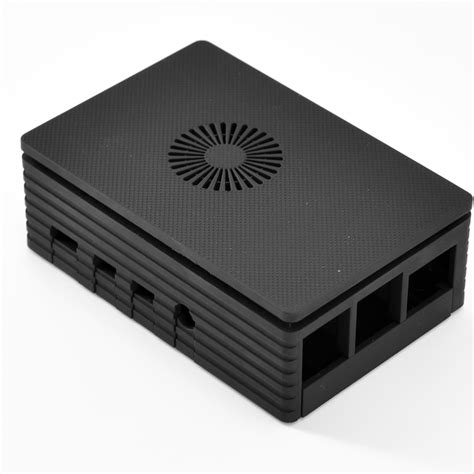适用于树莓派4b外壳带风扇raspberry Pi4注塑散热保护壳配件盒子 虎窝淘