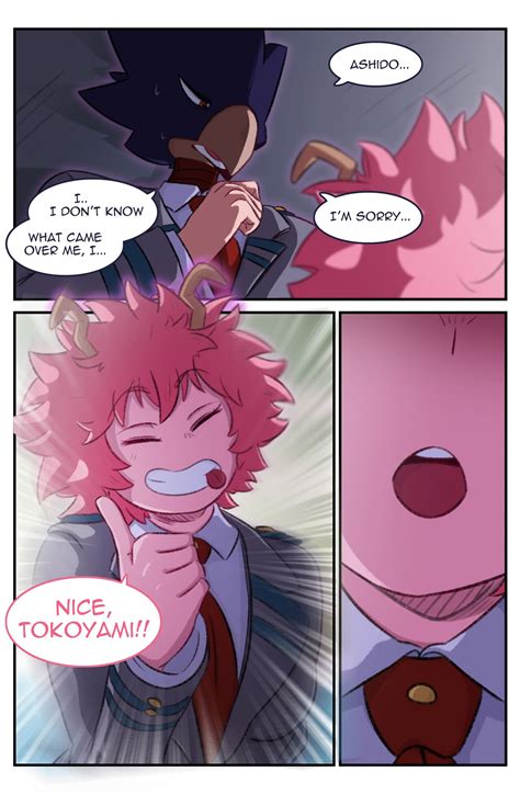 Post 5540959 Comic Fumikagetokoyami Greatm8 Minaashido Myheroacademia