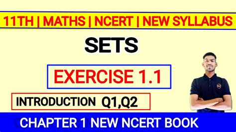 Sets Class 11 Maths Chapter 1 Concept Types Questions Solutions