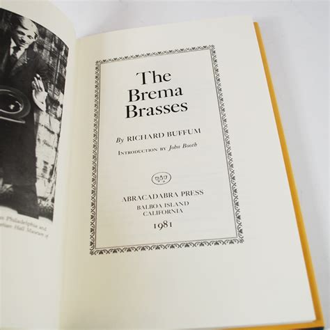 The Brema Brasses By Richard Buffum Magic Collectibles
