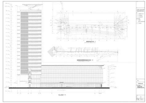 人民医院19层门急诊住院综合大楼建筑设计施工图 门诊大楼 土木在线