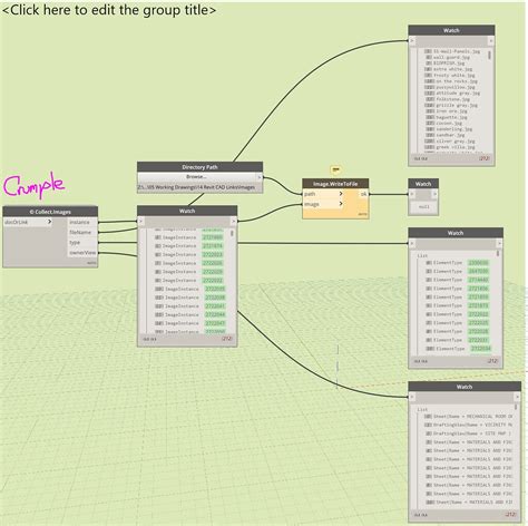 Export Linked Images From Revit Model To Folder Revit Dynamo