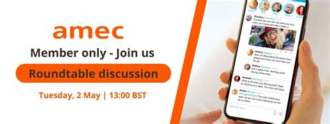 Roundtable Discussion For AMEC Members AMEC International Association For The Measurement