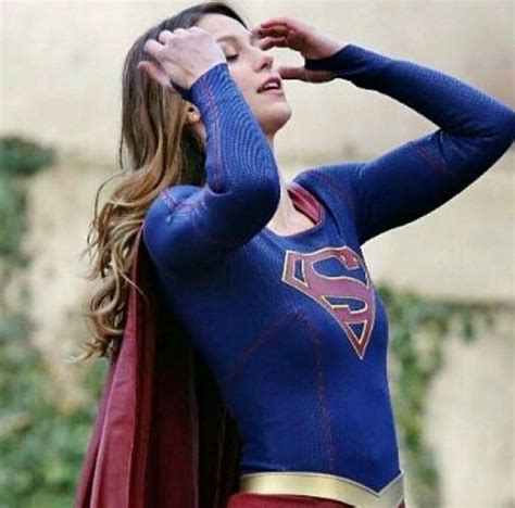 Melissa Benoist As Supergirl Powerful And Stylish