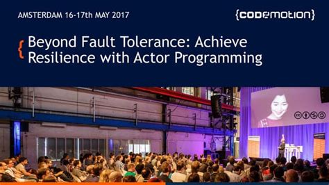 Beyond Fault Tolerance With Actor Programming Pdf