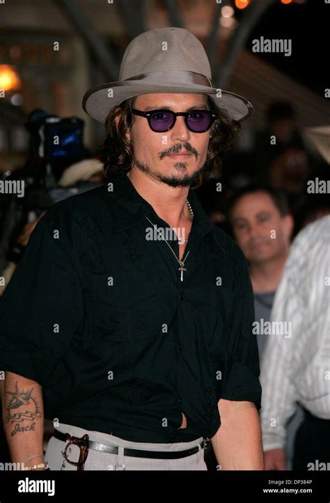 Jun 24 2006 Anaheim California Usa Actor Johnny Depp At The