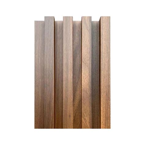 Ejoy 93 In X 6 In X 0 8 In Wood Solid Wall Cladding Siding Board In Oak Brown Color Set Of 3