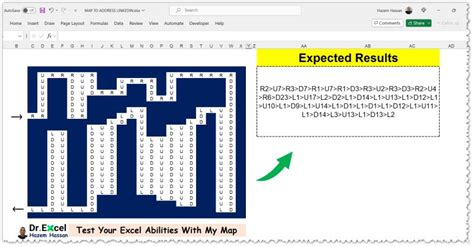 How To Convert Map To Address For Excelchallenge Hazem Hassan Posted