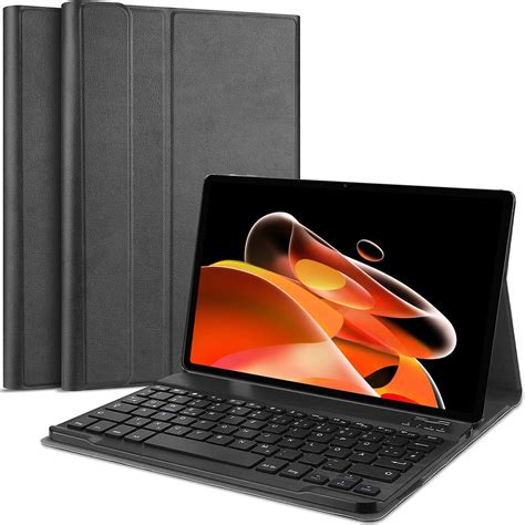 HOM Fold Wireless Bluetooth Keyboard With Detachable Tablet Case Cover For Realme Pad X