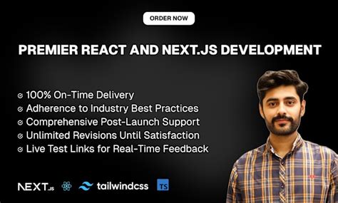 develop a beautiful custom performant react next js website by mmaaaazu