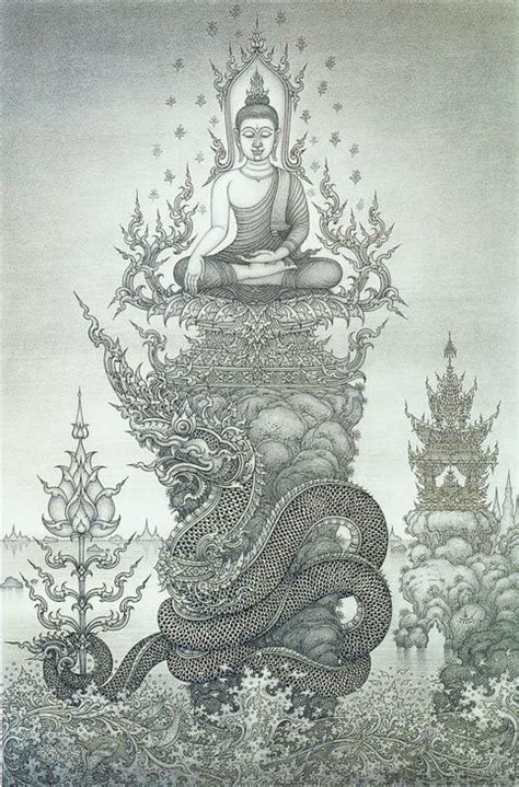 ความวิจิตรแห่งพระพุทธศาสนา Thailand Art Buddhism Art Buddhist Art