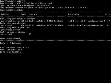 Cómo Instalar Postgresql En Rhel 8 Ilinuxgeek