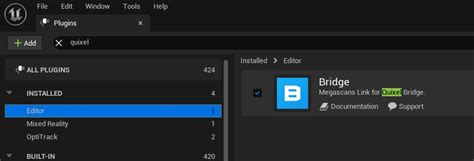 unreal engine motionbuilder workflow external optitrack documentation
