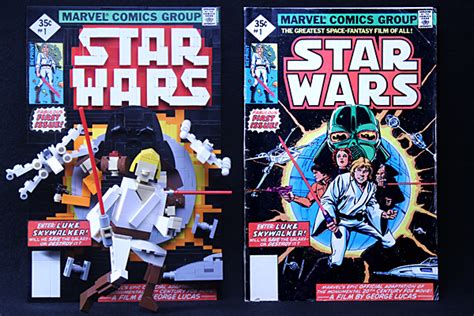 Comic Covers Re Created In Lego OAFE Blog