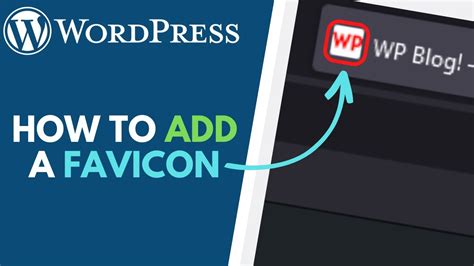 How To Add Favicon In Wordpress Youtube