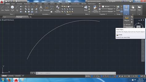 How To Divide A Curve Or Arc In To Specified Segments In Autocad