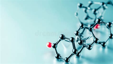 Science Background With Molecula And Atom Model Abstract Molecular