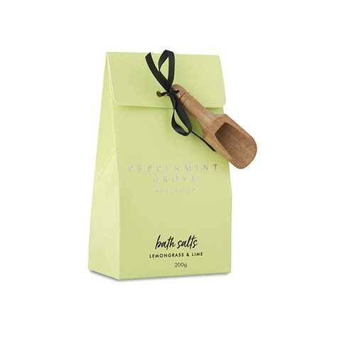 Peppermint Grove Lemongrass And Lime Bath Salts Broadbeach Tery