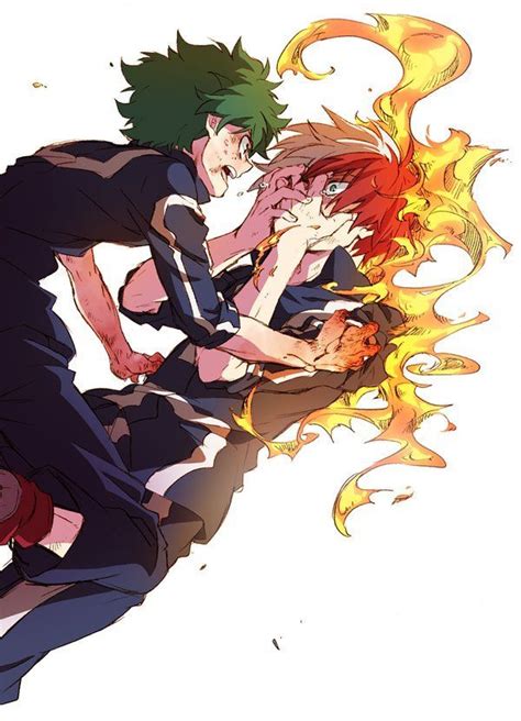 Best Images About Boku No Hero Academia Midoriya X Todoroki On