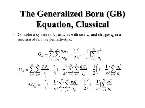 Ppt Continuum Representations Of The Solvent Powerpoint Presentation