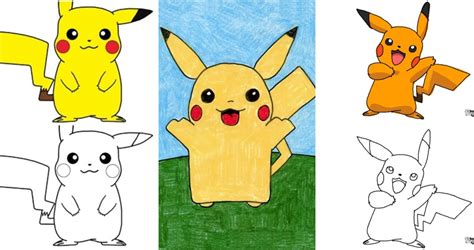 How To Draw Pikachu Instructions