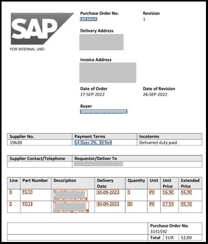 Using Google Workspace Sdk To Process Purchase Ord Sap Community