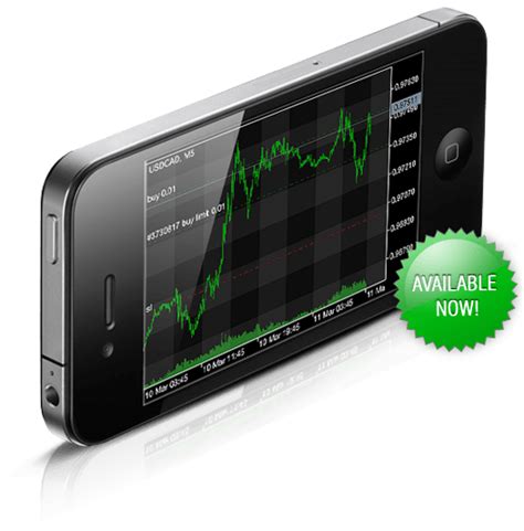 metatrader 5 for iphone with charts already available news