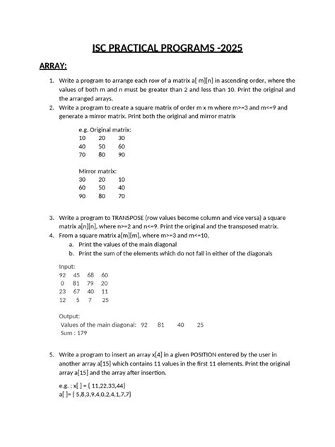 Computer Questions Pdf Computer Programming Linear Algebra