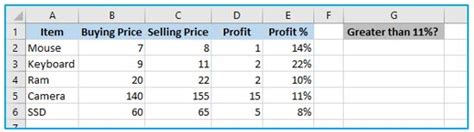 How To Find Values Greater Than Or Equal In Excel Biz Infograph Posted On The Topic Linkedin