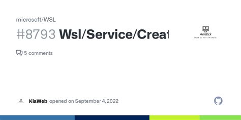 wsl service createinstance createvm hcs e service not available · issue 8793 · microsoft wsl