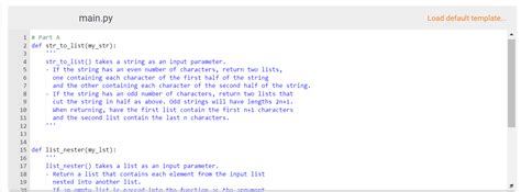 Solved Please Use Python Python Only Part A String To